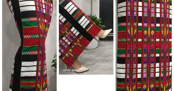 Handwoven Mizo Mizo Puanchei Wrap Around Skirt